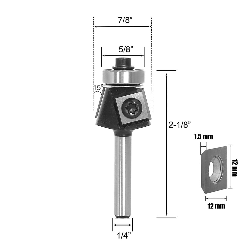 The Solution For Your Routing Needs A Top Notch 15 Degree Milling ...
