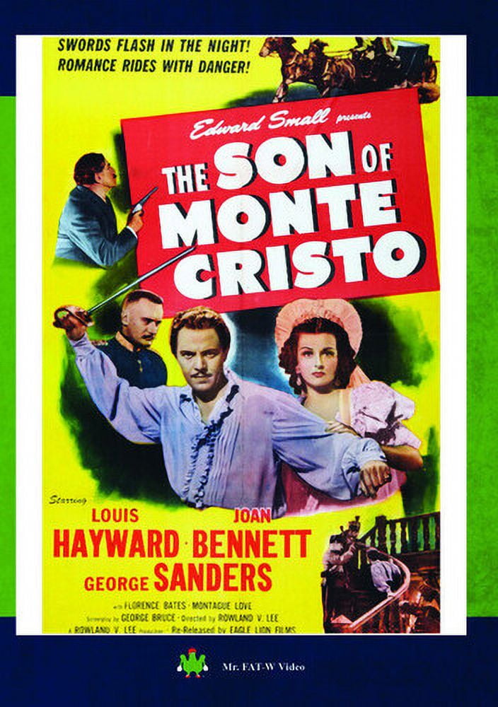The Son of Monte Cristo (DVD), Mr Fat - w Video, Drama - Walmart.com