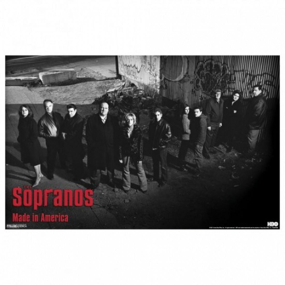 The Sopranos-Alleyway Poster by (36 x 24) - Walmart.com