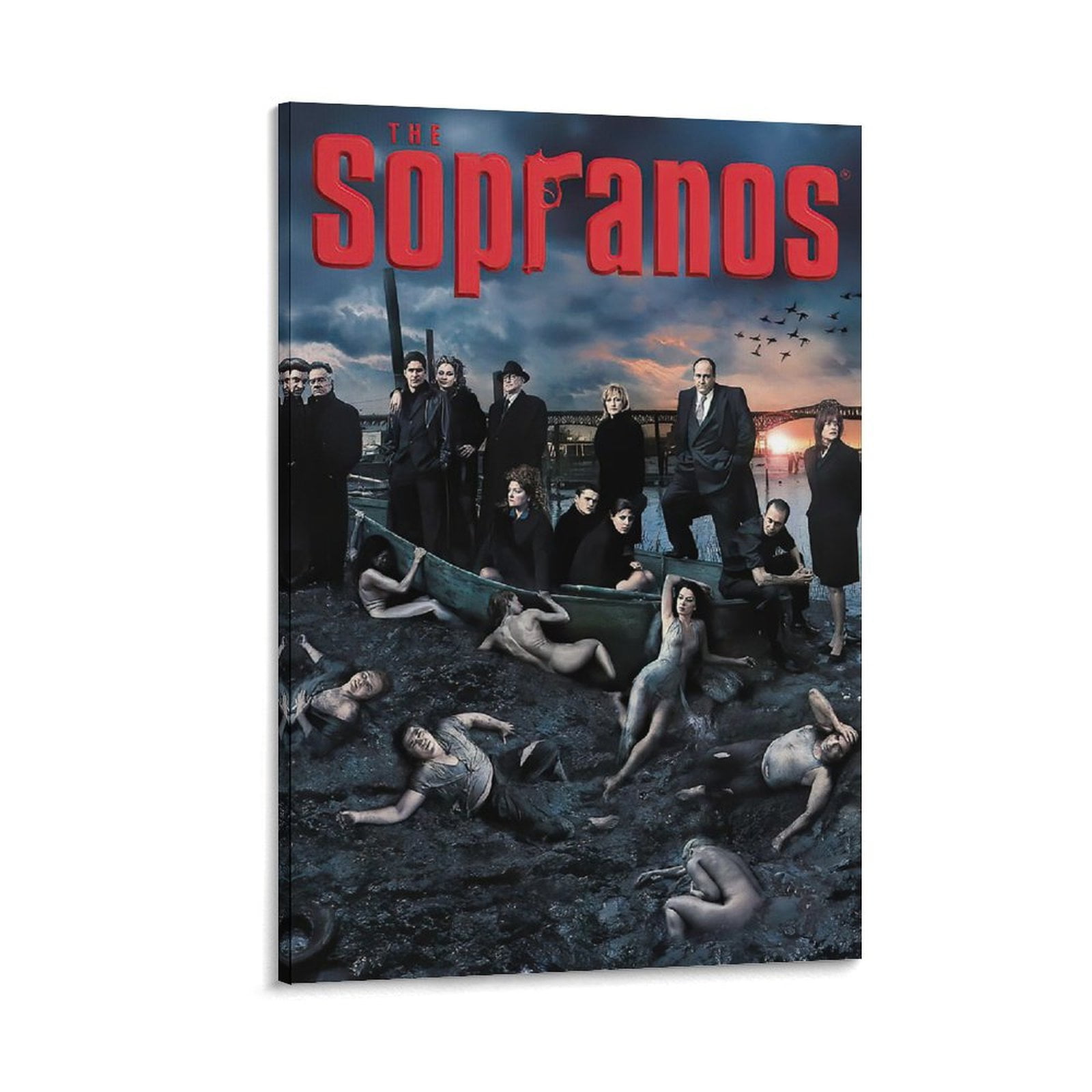 The Sopranos Poster Tv Series Show Poster (4) Wall Art Poster Scroll ...