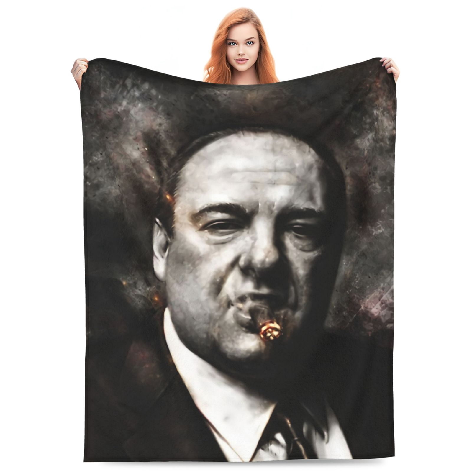The Sopranos - Tony Soprano Flannel Blanket Funny Ultra-Soft Micro Warm ...