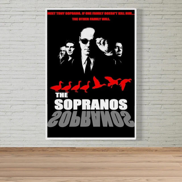 The Sopranos Wall Art NO FRAMED POSTER, Home Decor, Vintage Art Print ...