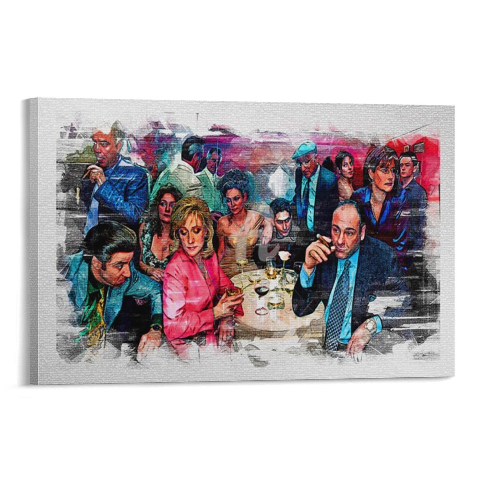 The Sopranos Wall Art Wall Art Poster Scroll Canvas Painting Picture ...
