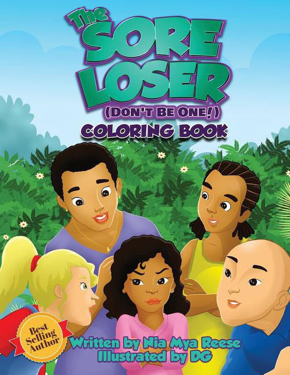 The Sore Loser (Don't Be One!) : Coloring Book (Paperback) - Walmart.com
