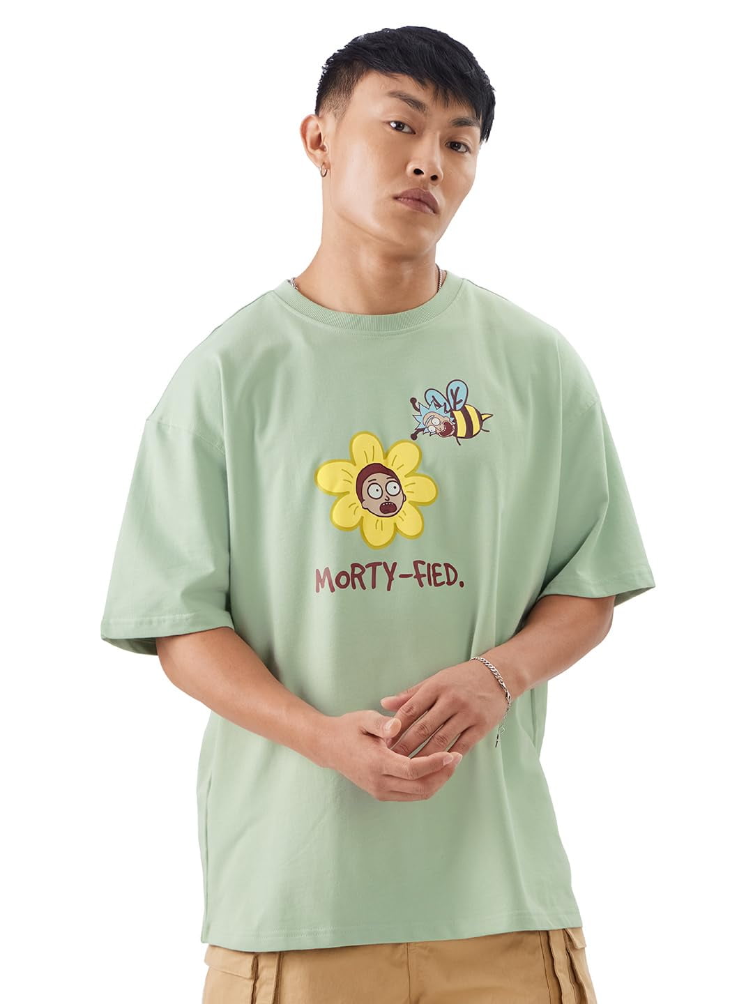 The Souled Store Official Rick & Morty: Morty-Fied Men And Boys Short ...