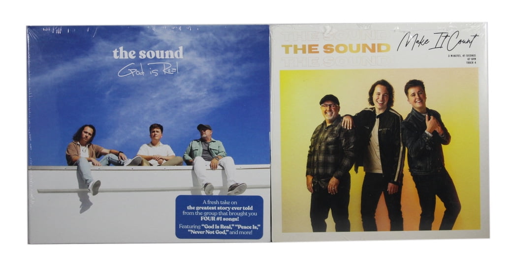 The Sound God Is Real & Make It Count 2 NEW CDs Christian Southern ...