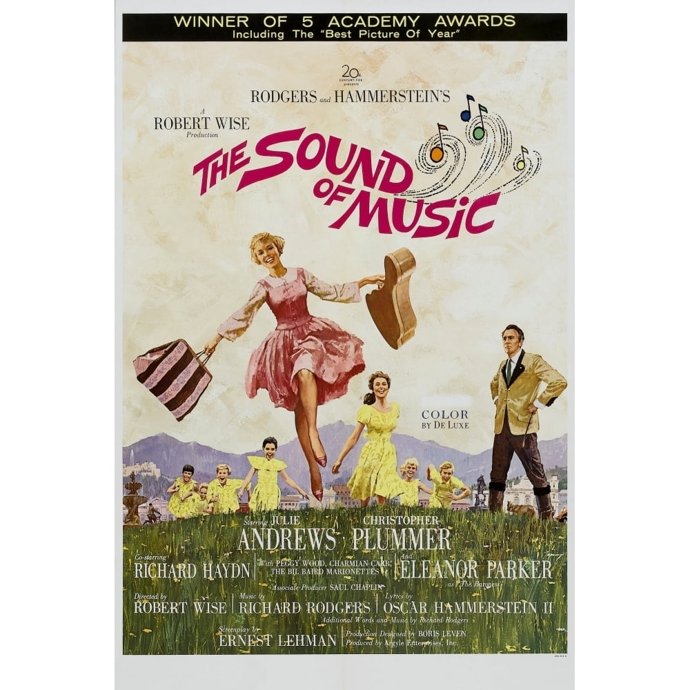 The Sound Of Music Movie Poster Masterprint - Walmart.com