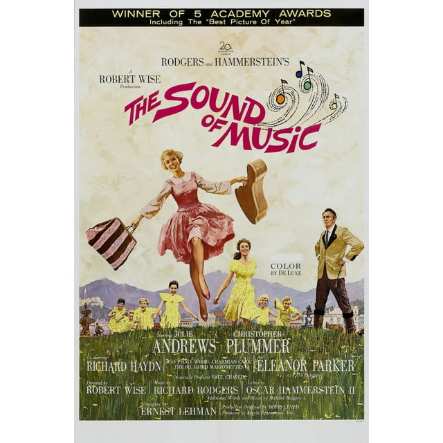 The Sound Of Music (Poster Art) Julie Andrews 1965 Tm And Copyright ...