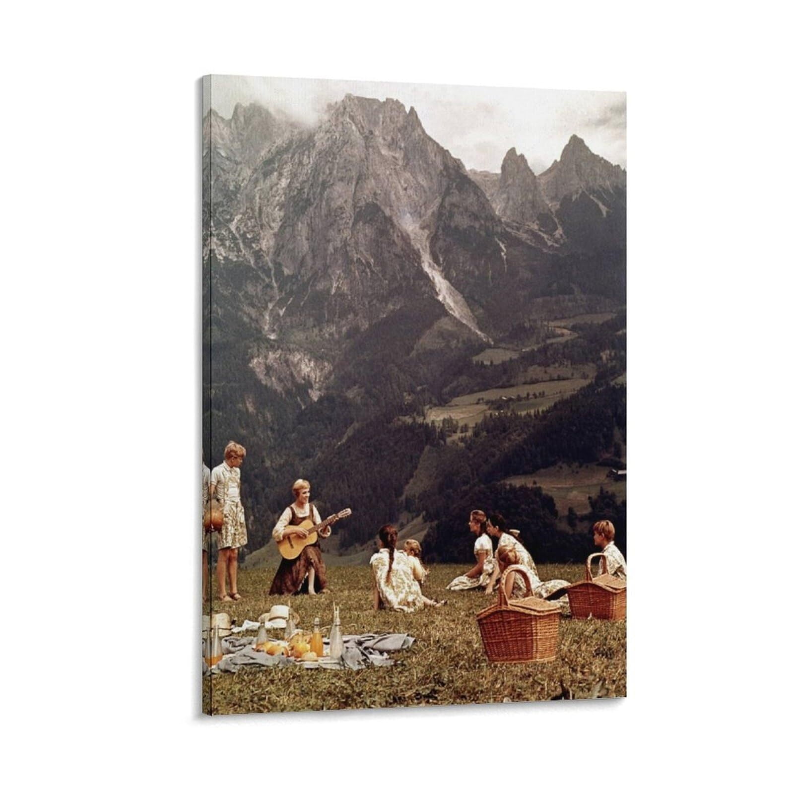 The Sound of Music Movie Poster (8) Picture Print Canvas Poster Wall ...
