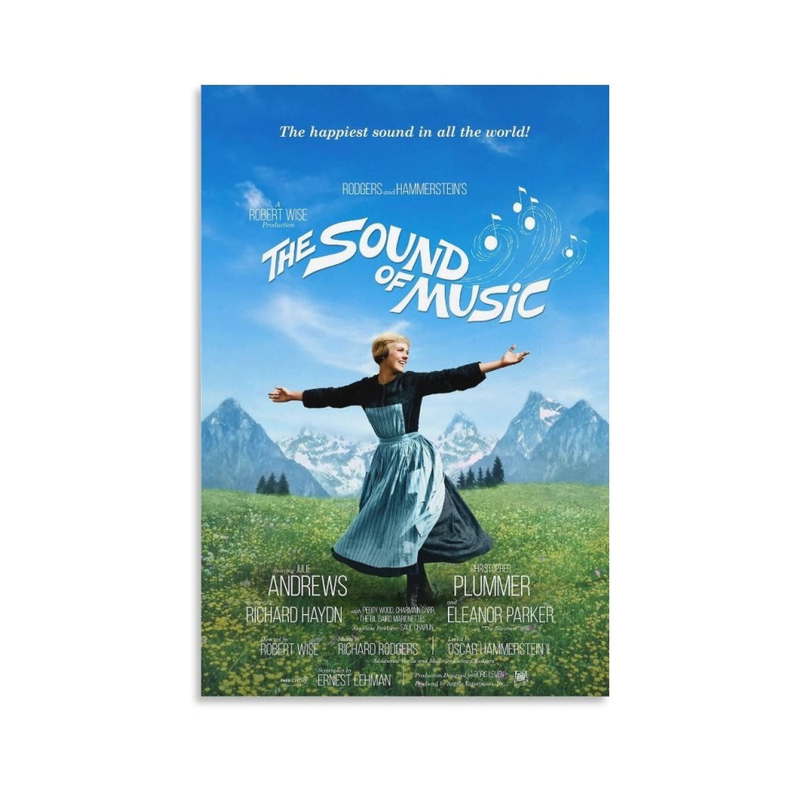 The Sound of Music Movie Poster Poster Decorative Painting Canvas Wall ...