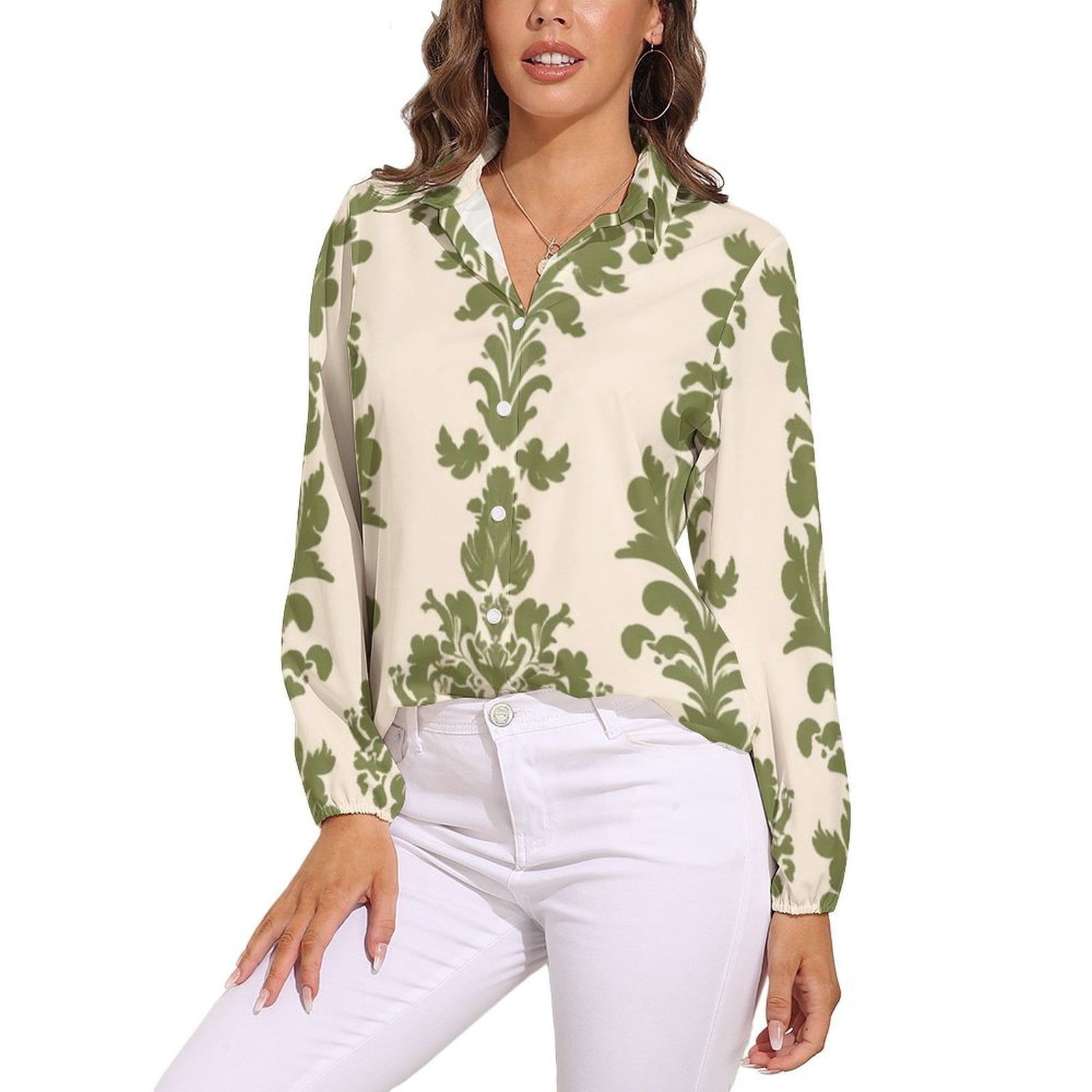 The Sound of Music Von Trapp-1 Vntage Casual Long Sleeve Shirt Blouse ...