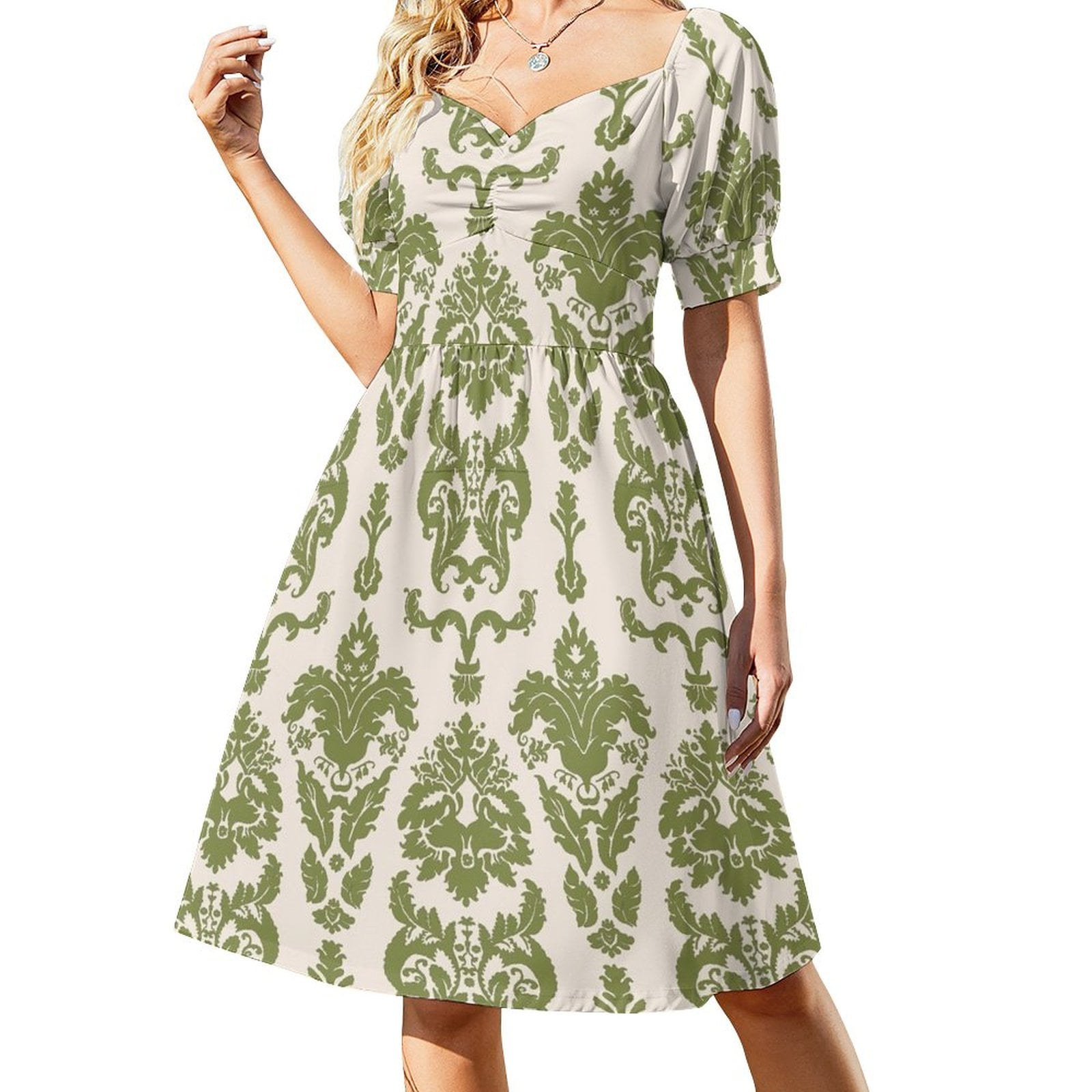 The Sound of Music Von Trapp Curtain Pattern Sleeveless Bride dresses ...
