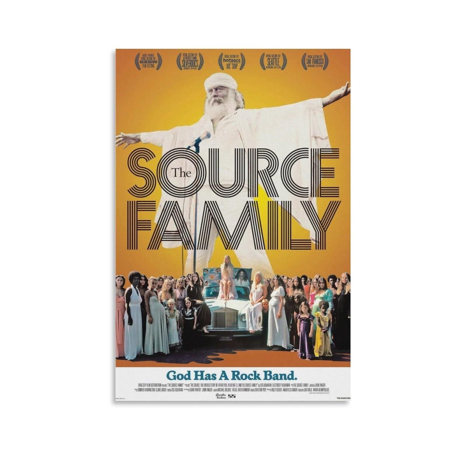 The Source Family Movie Poster Artworks Picture Print Poster Wall Art ...