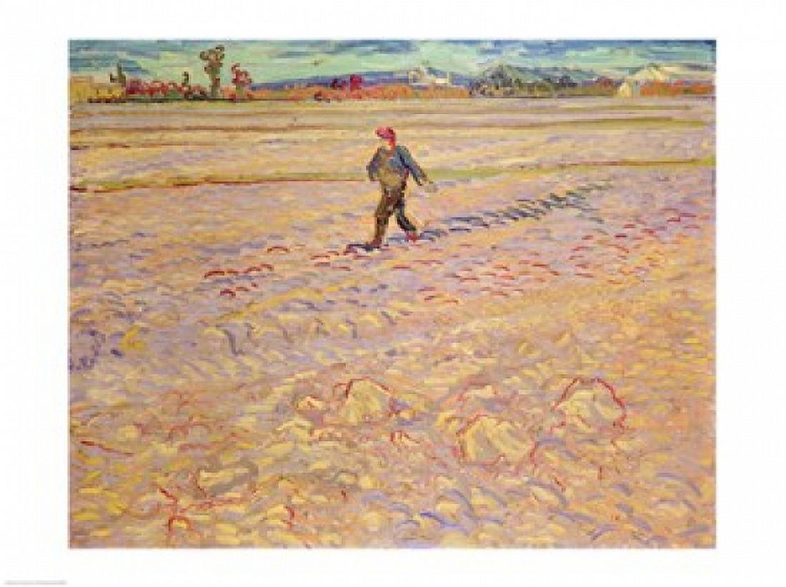 The Sower, 1888 Poster Print by Vincent Van Gogh (24 x 18) - Walmart.com