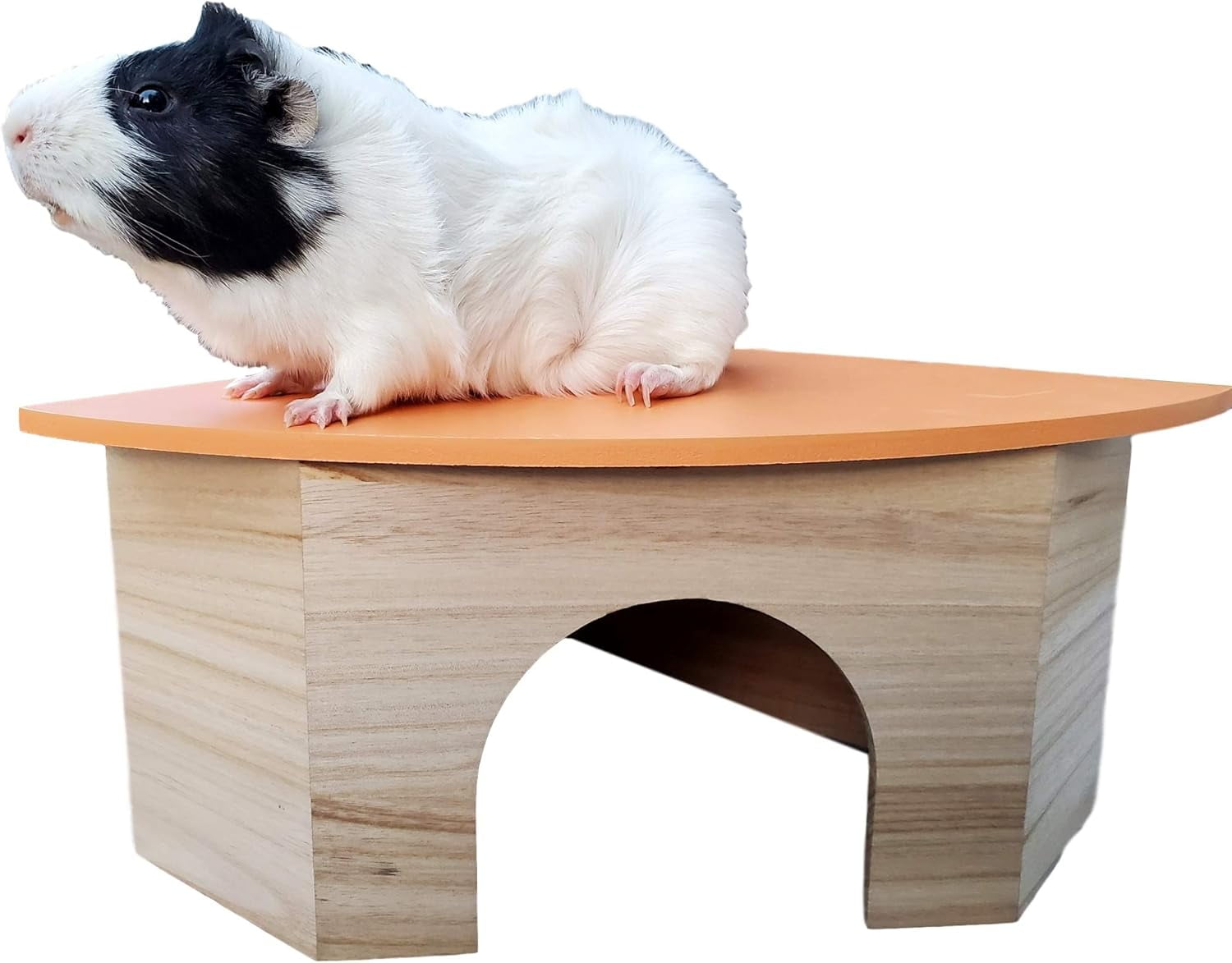 The Space House All Natural Sturdy Pine Wood Corner Hideout Hidey ...