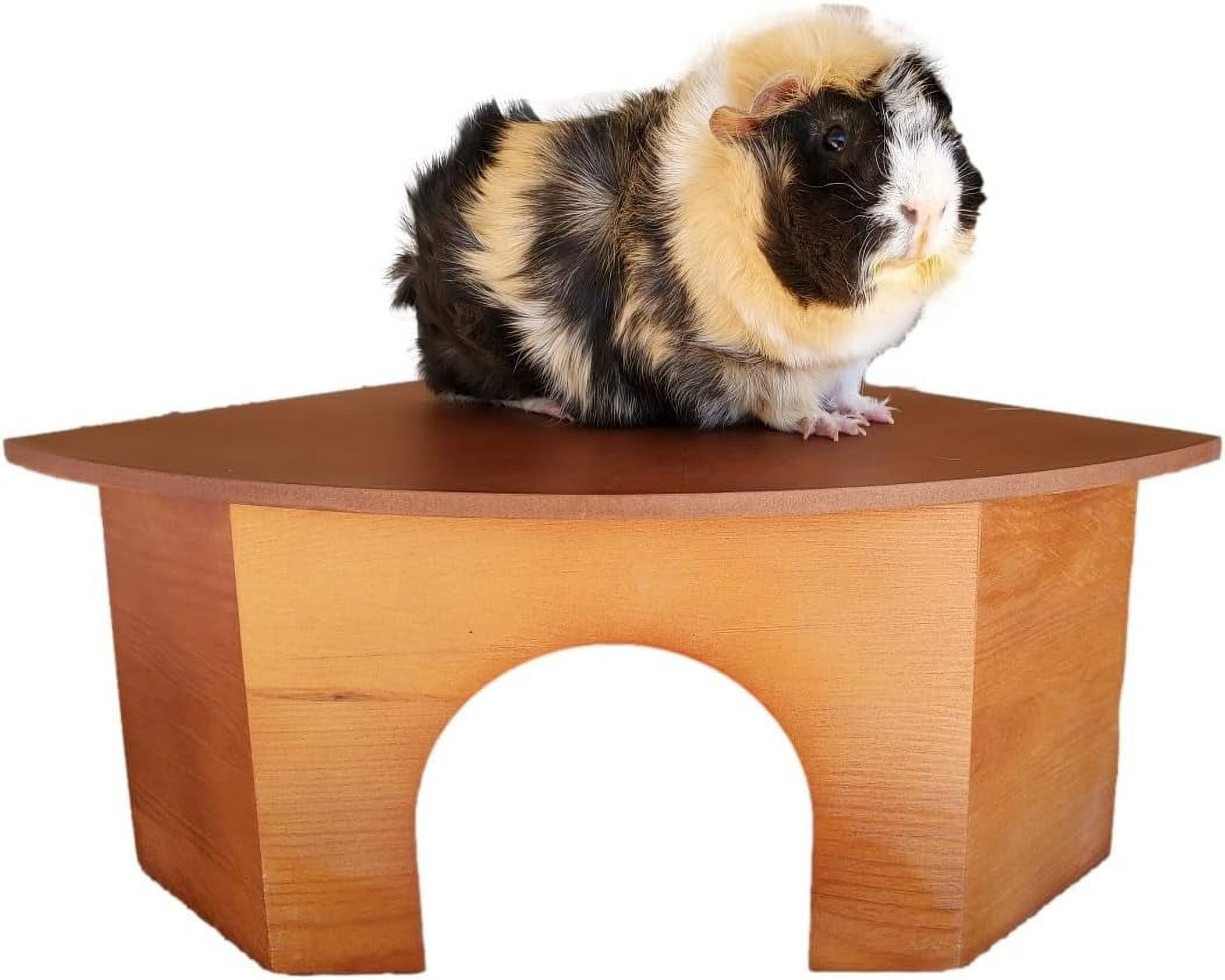 The Space House All Natural Sturdy Pine Wood Corner Hideout Hidey ...