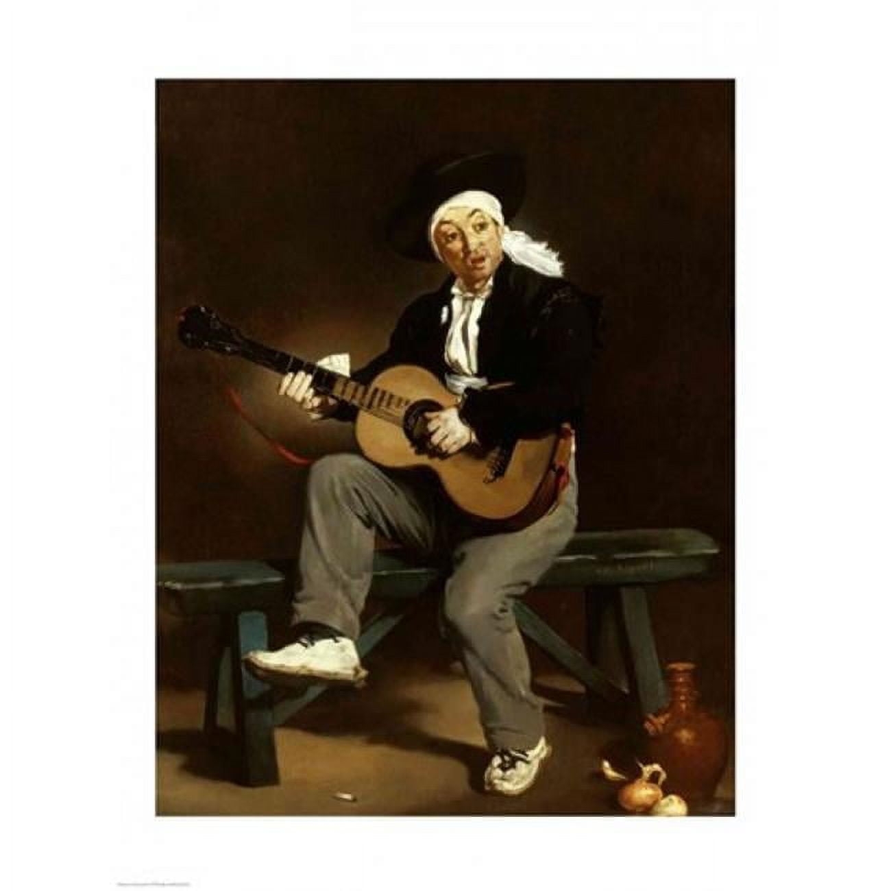 The Spanish Singer 1860 Poster Print by Edouard Manet - 18 x 24 in ...