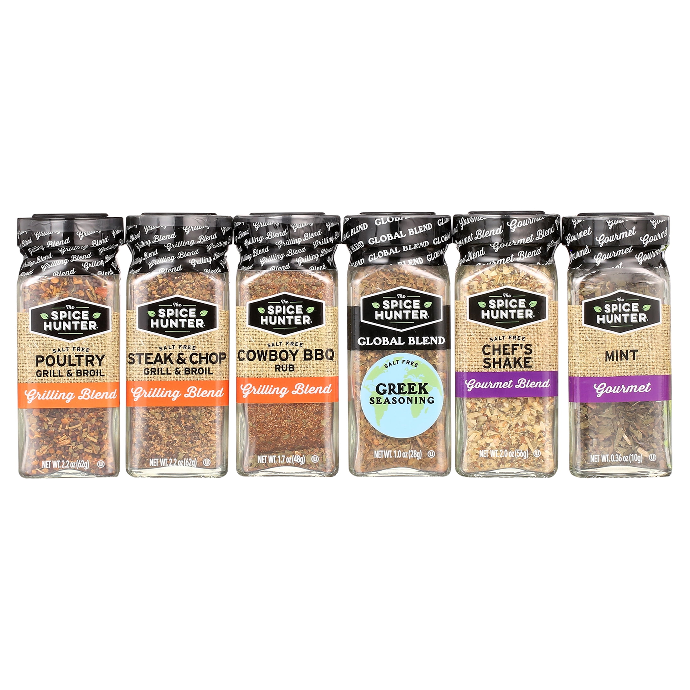 The Spice Hunter Butcher's Collection Meat Seasoning Kit contains 6 ...