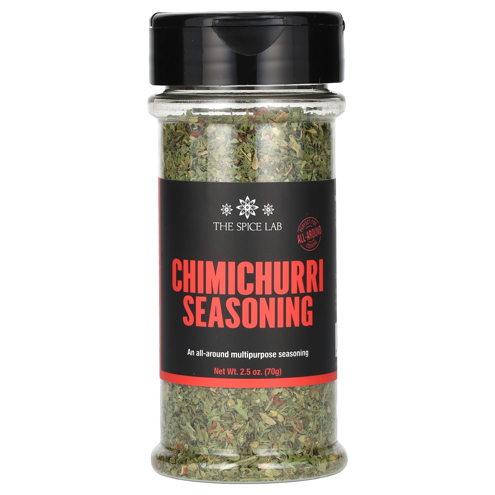 The Spice Lab Chimichurri Seasoning, All-Natural Herbaceous Blend for ...
