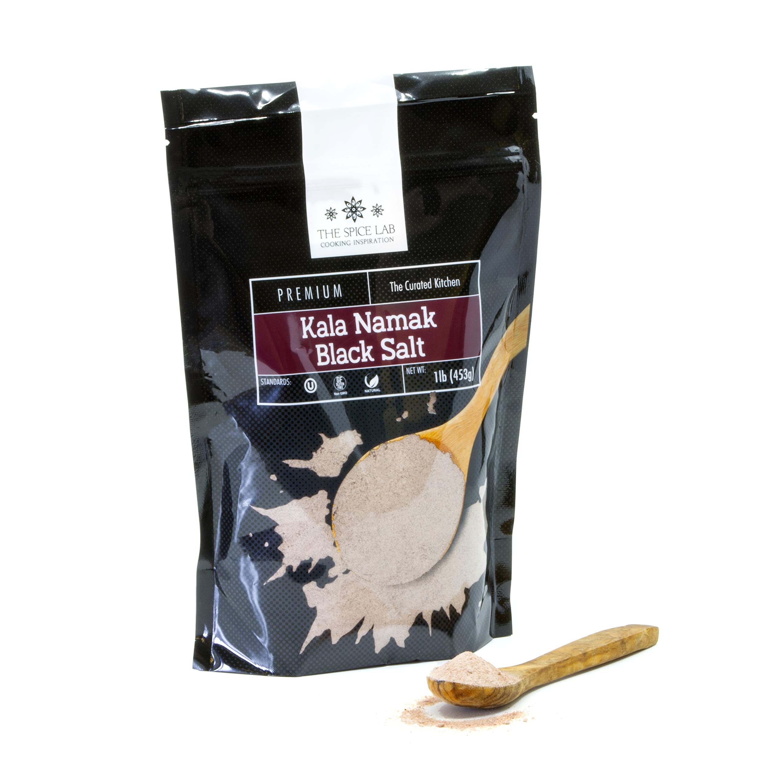 The Spice Lab Kala Namak Black Salt - Indian Himalayan Black Salt - 1 ...