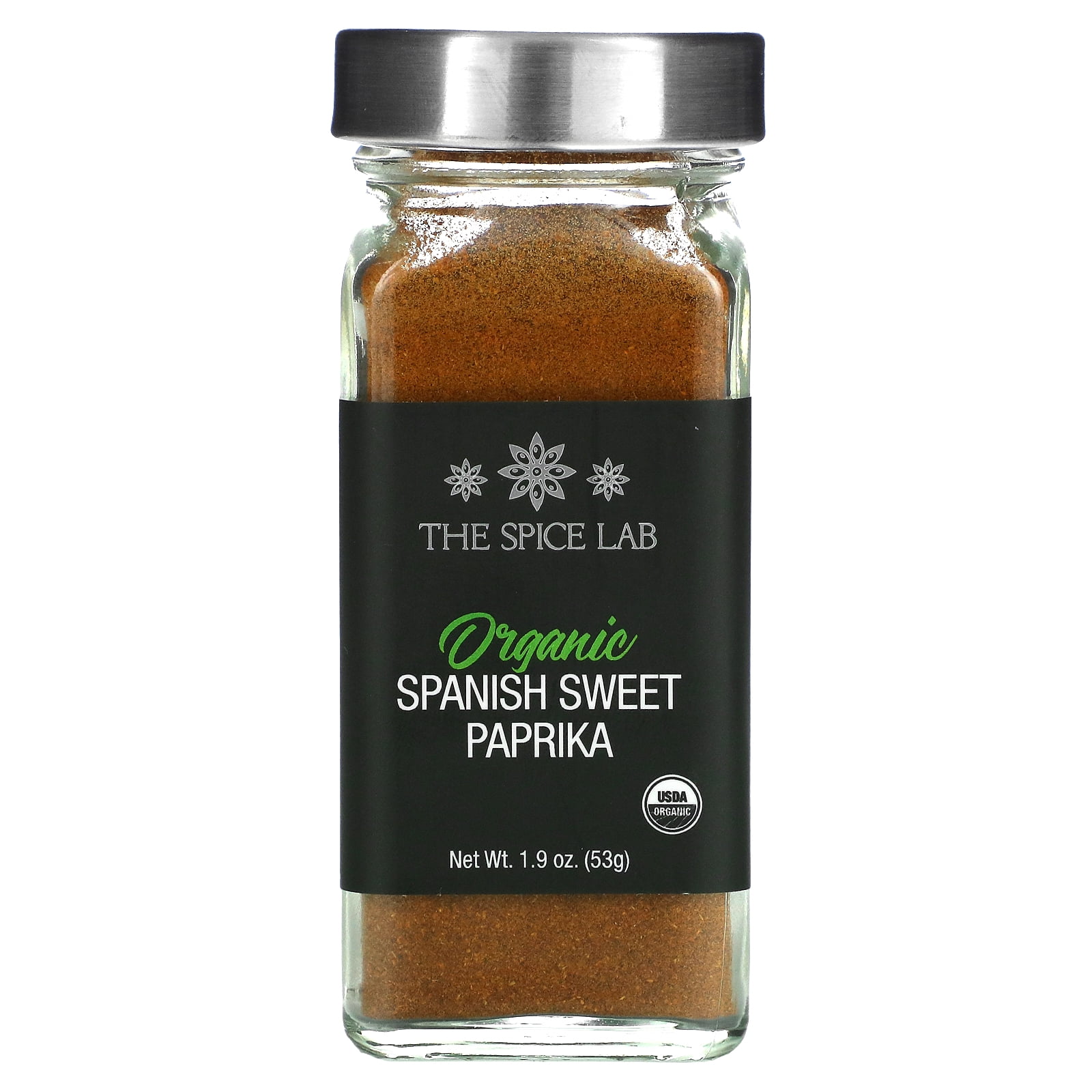 The Spice Lab Organic Sweet Paprika Spice | USDA Certified, Kosher ...