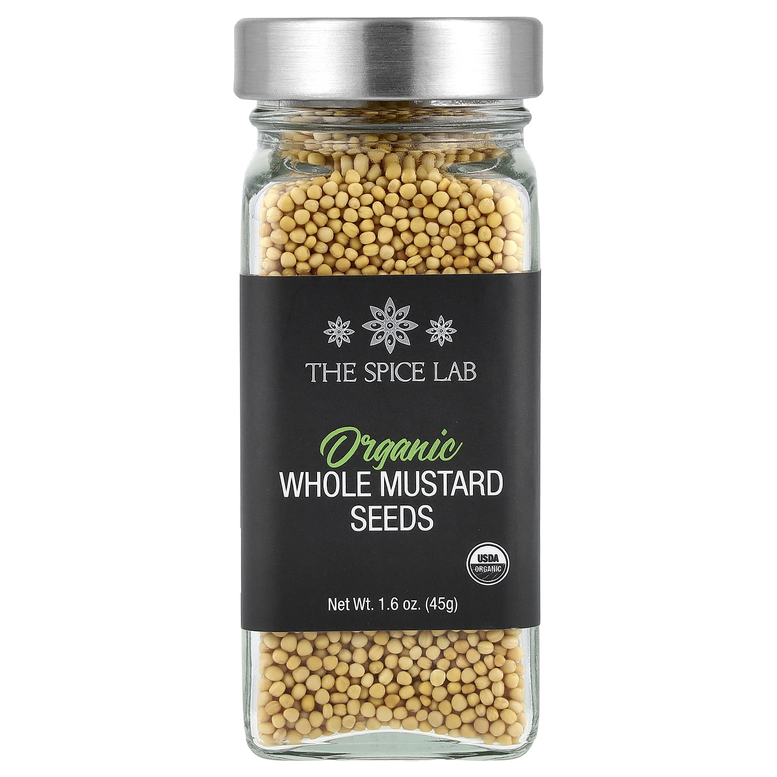 The Spice Lab Organic Whole Mustard Seeds, 1.6 oz (45 g) - Walmart.com