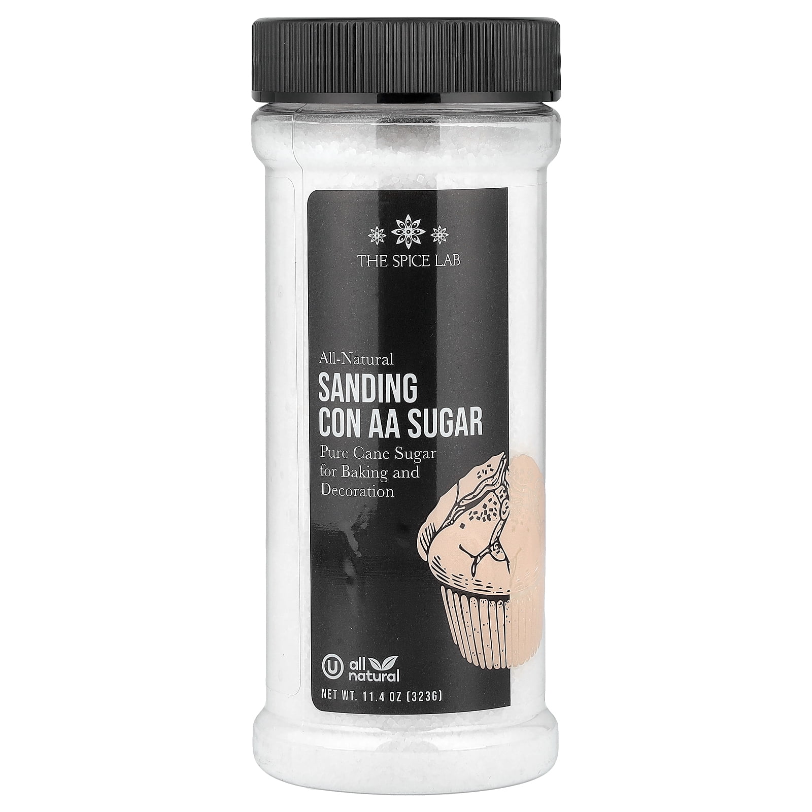 The Spice Lab Sanding Con AA Sugar, 11.4 oz (323 g) - Walmart.com