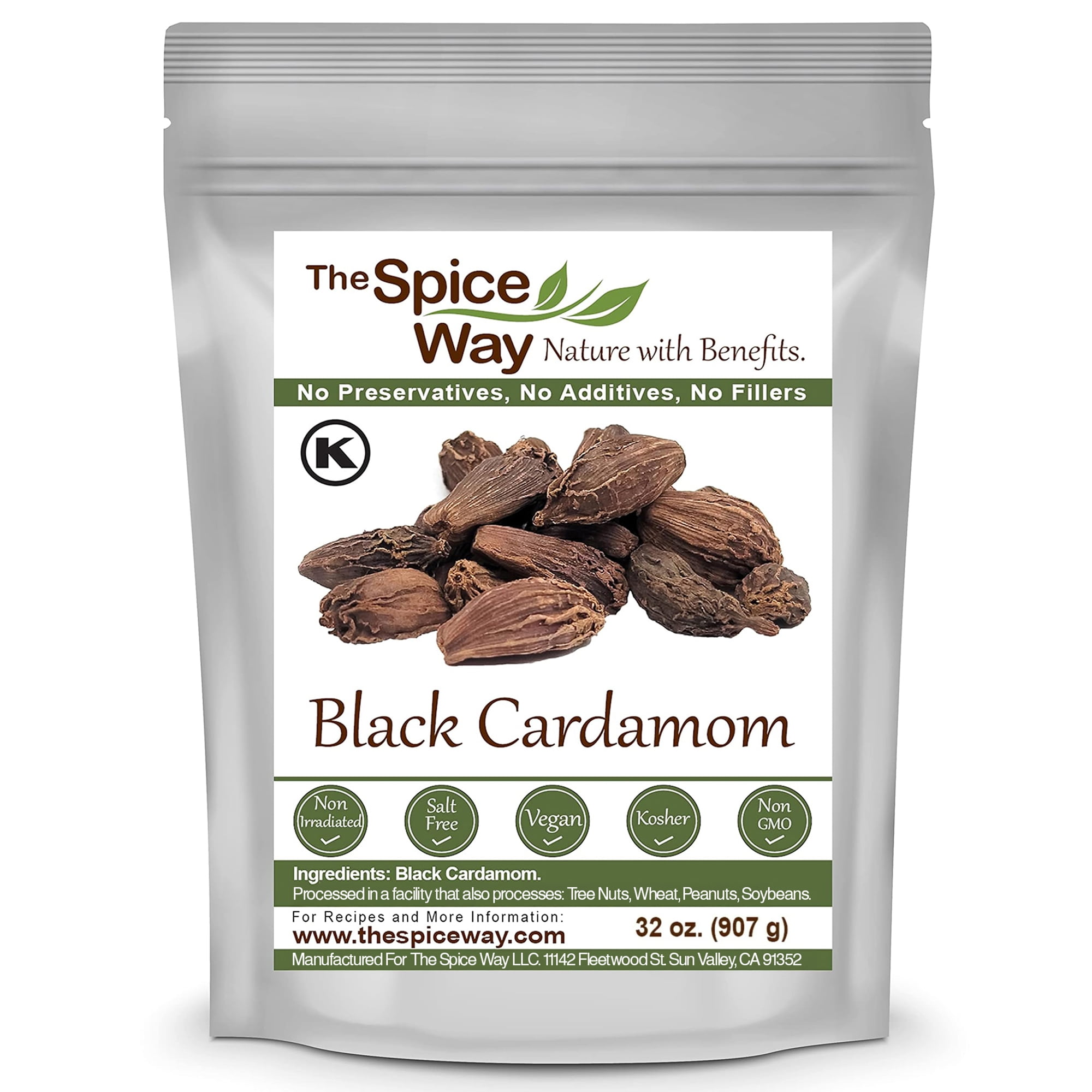 The Spice Way Black Cardamom Pods – Chinese, Indian, and Vietnamese ...