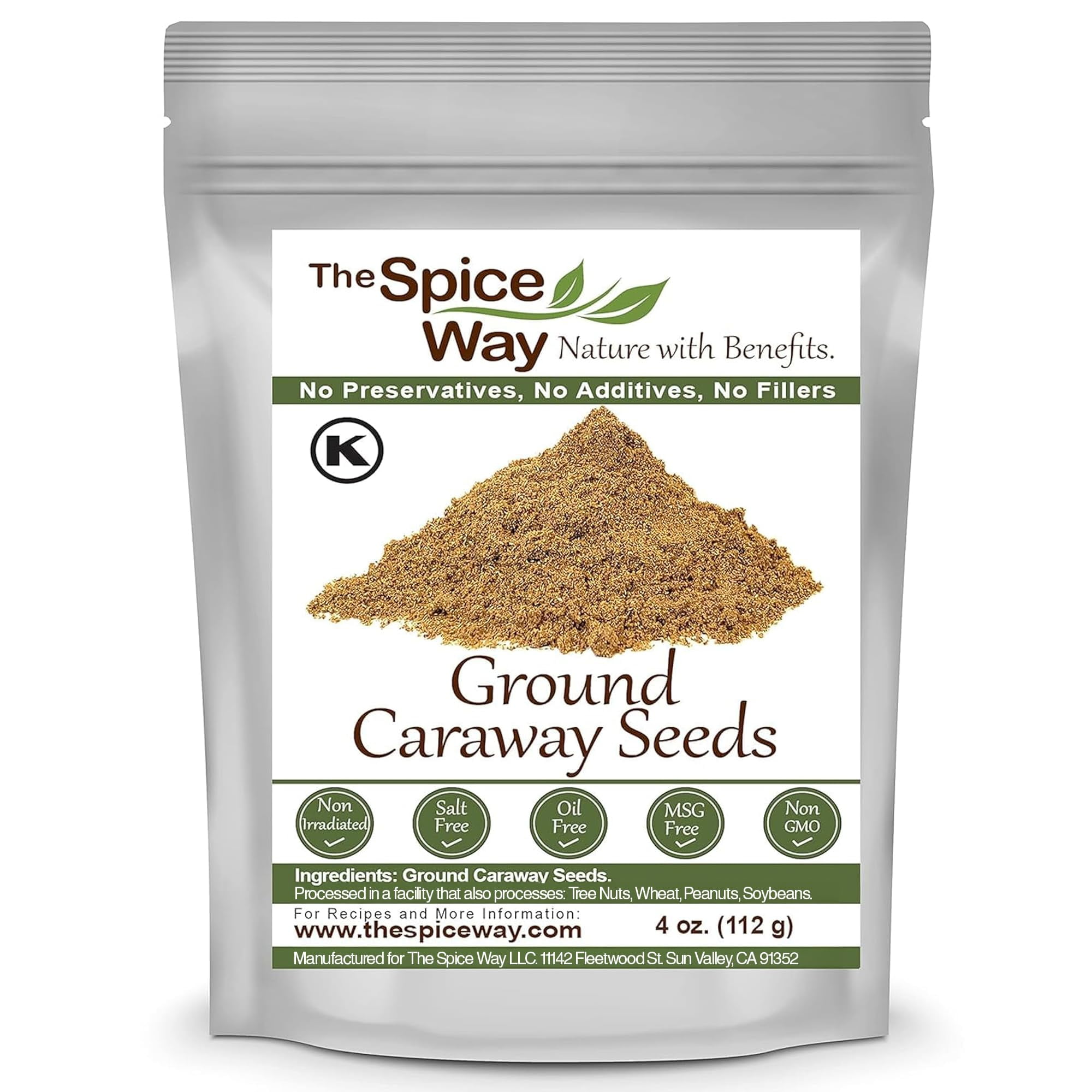 The Spice Way Caraway Seeds MDA05 - Ground (4 oz) key ingredient in ...