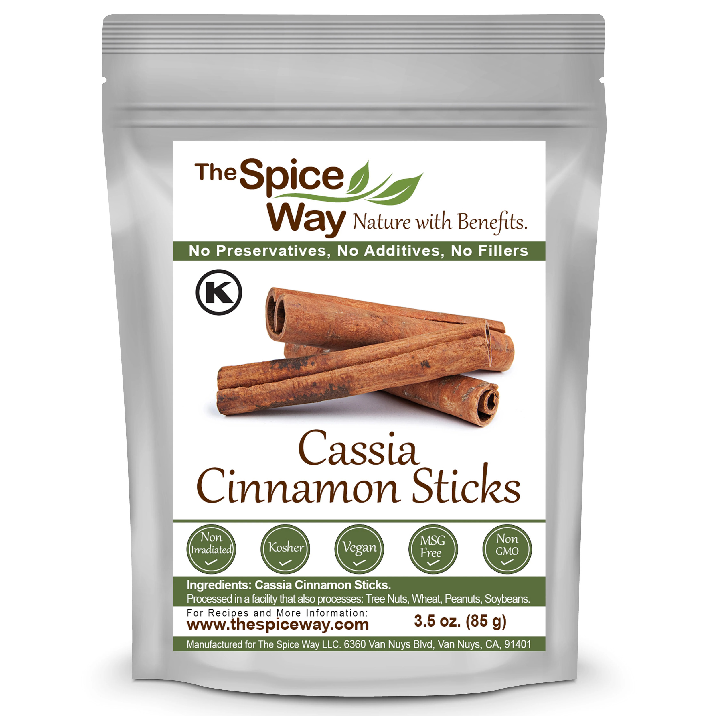 The Spice Way Cinnamon Ceylon Powder - European, Middle Eastern, Asian ...