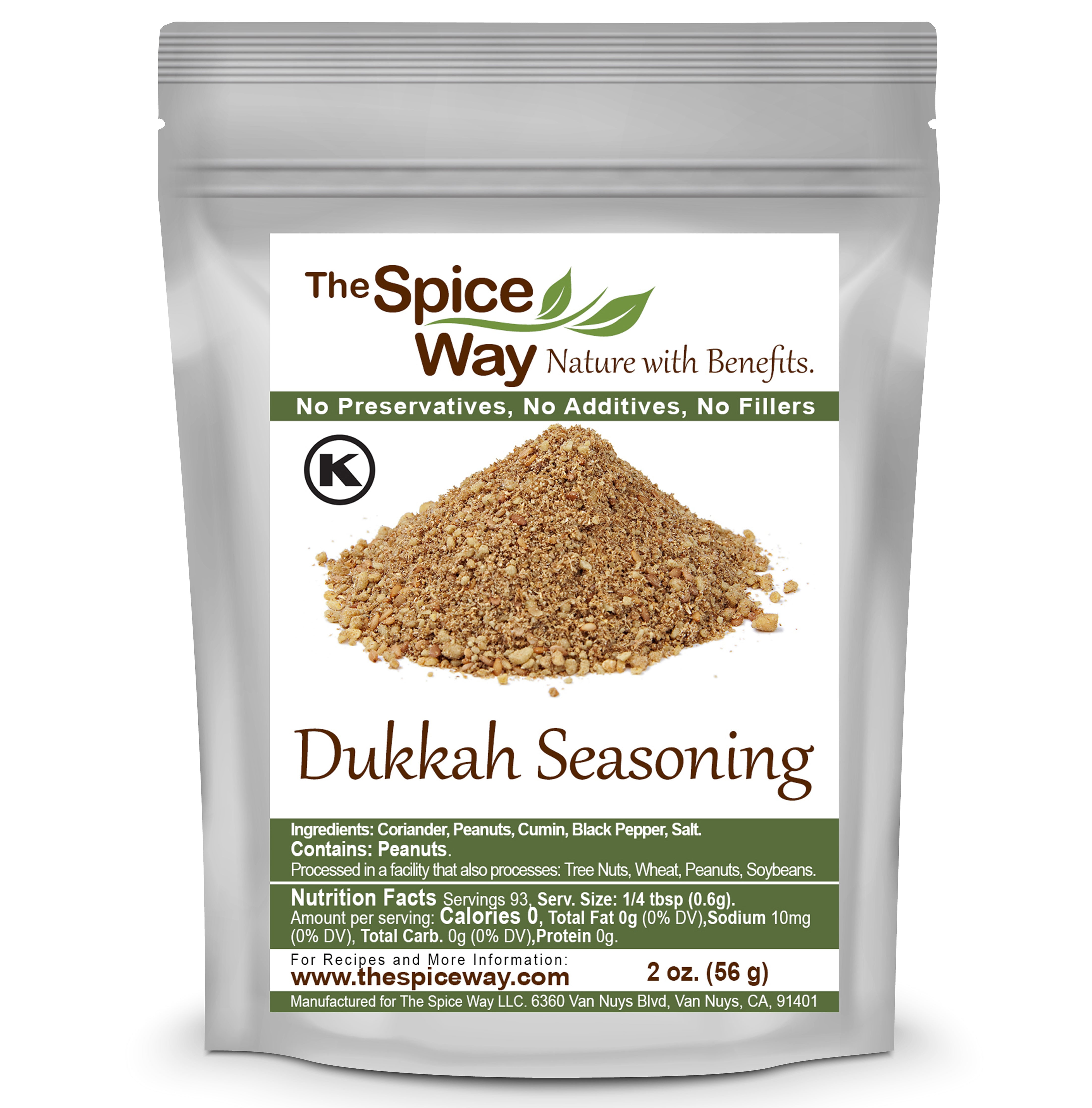 The Spice Way Dukkah - Traditional Egyptian Spice Blend 2 oz - Walmart.com