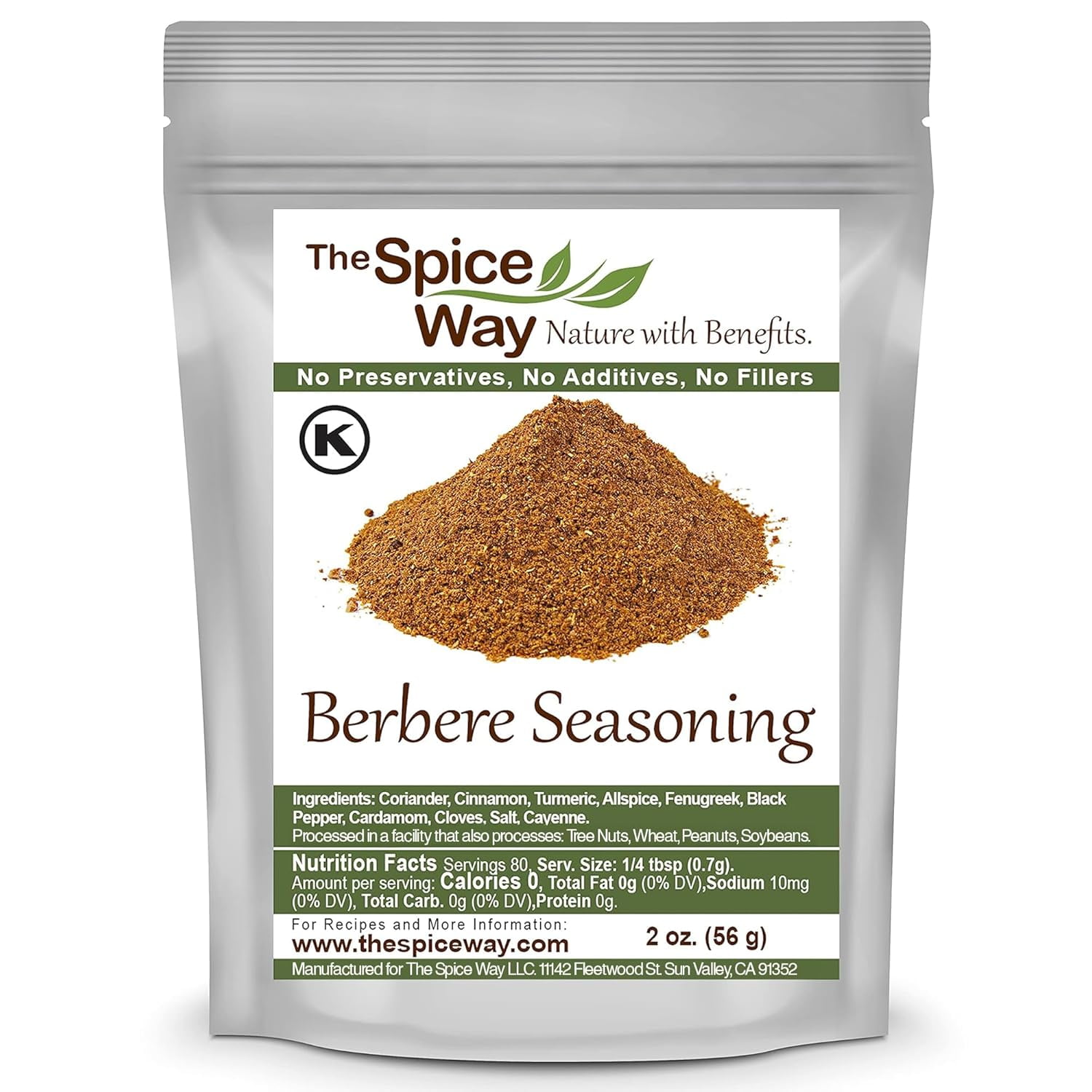 The Spice Way Berbere Seasoning - Ethiopian, and North African Hot ...