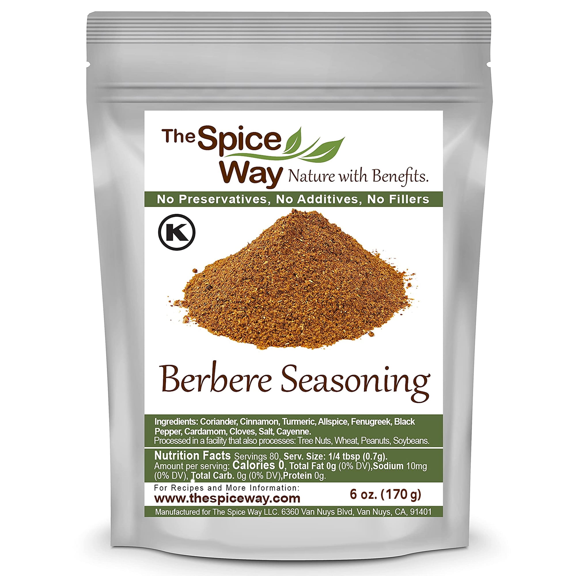 The Spice Way Ethiopian Berbere - Mild Blend, No Additives, Farm Grown ...