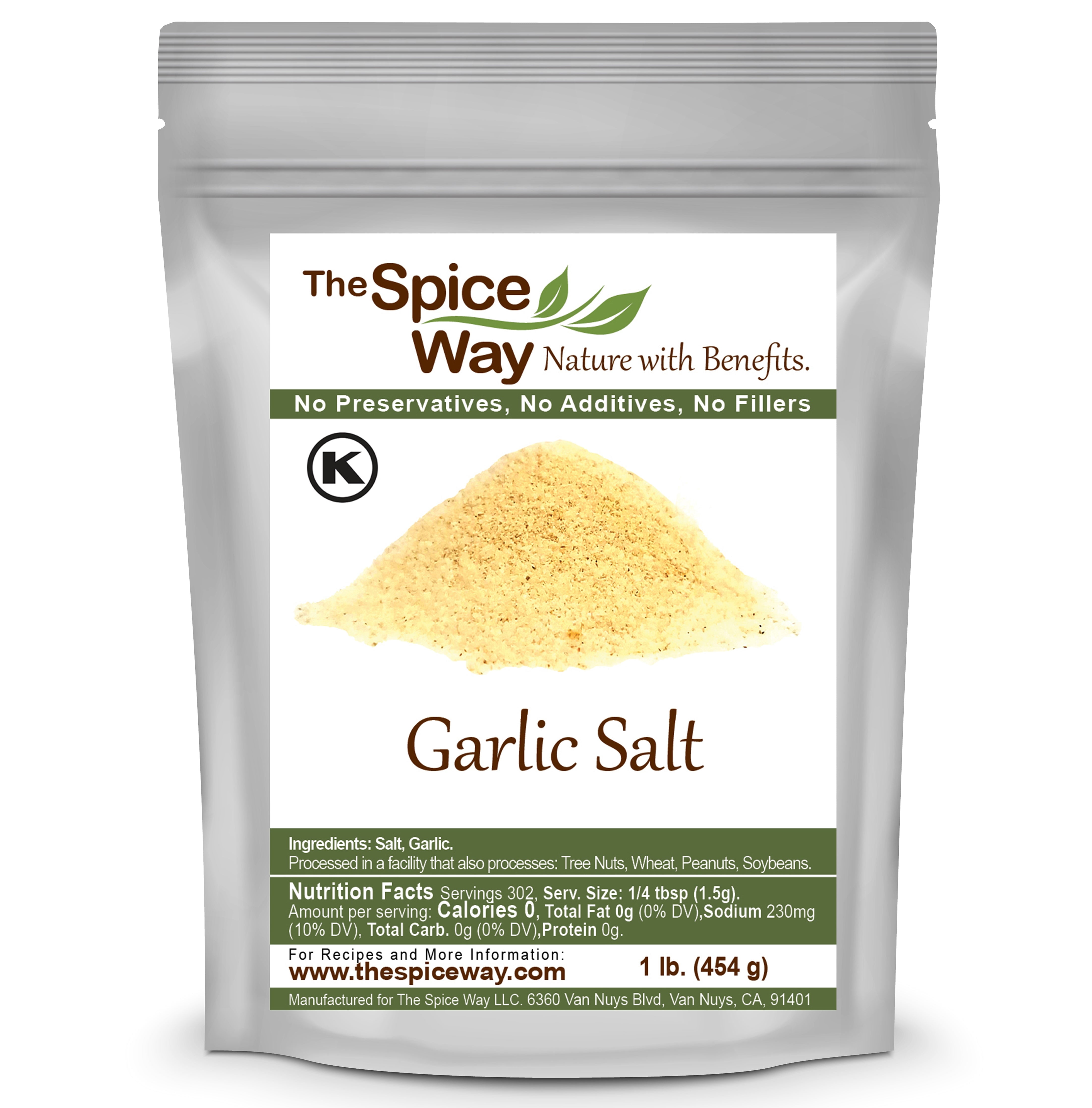 The Spice Way Garlic Salt Seasoning 1 lb. - Walmart.com