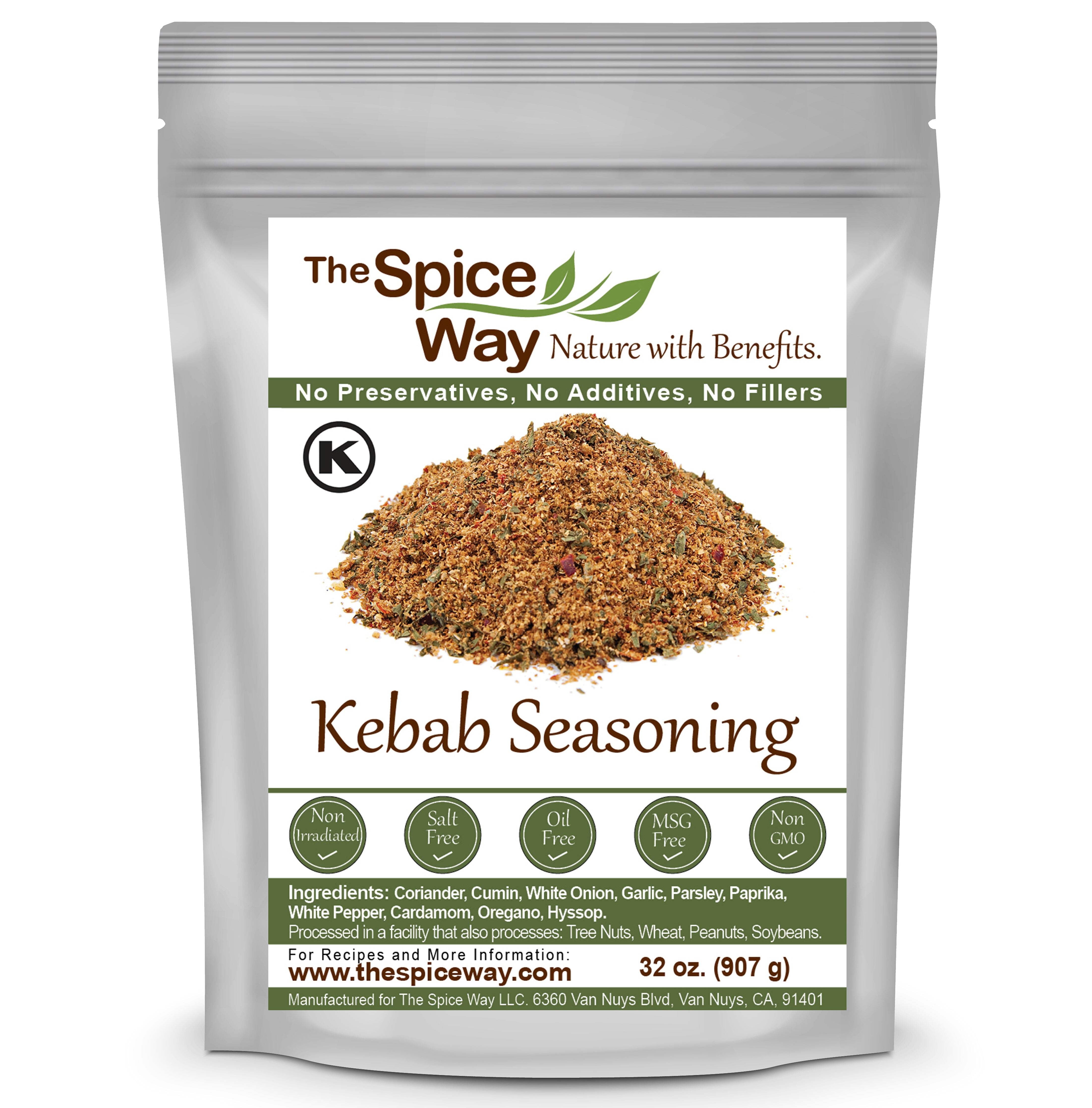The Spice Way Kebab Seasoning - Meat & Poultry Spice Blend- – All ...