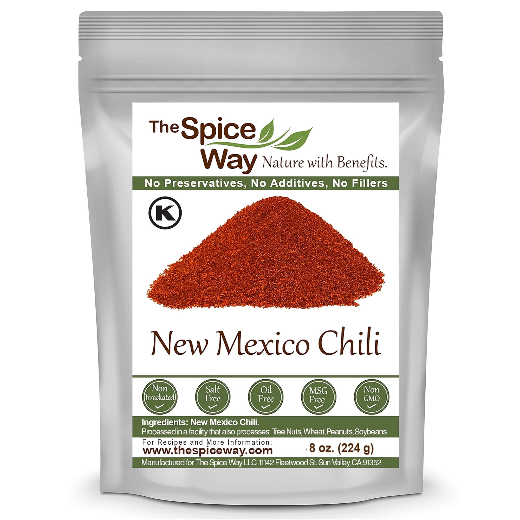 The Spice Way New Mexico Chili Powder - All Natural Mexican Cuisine ...