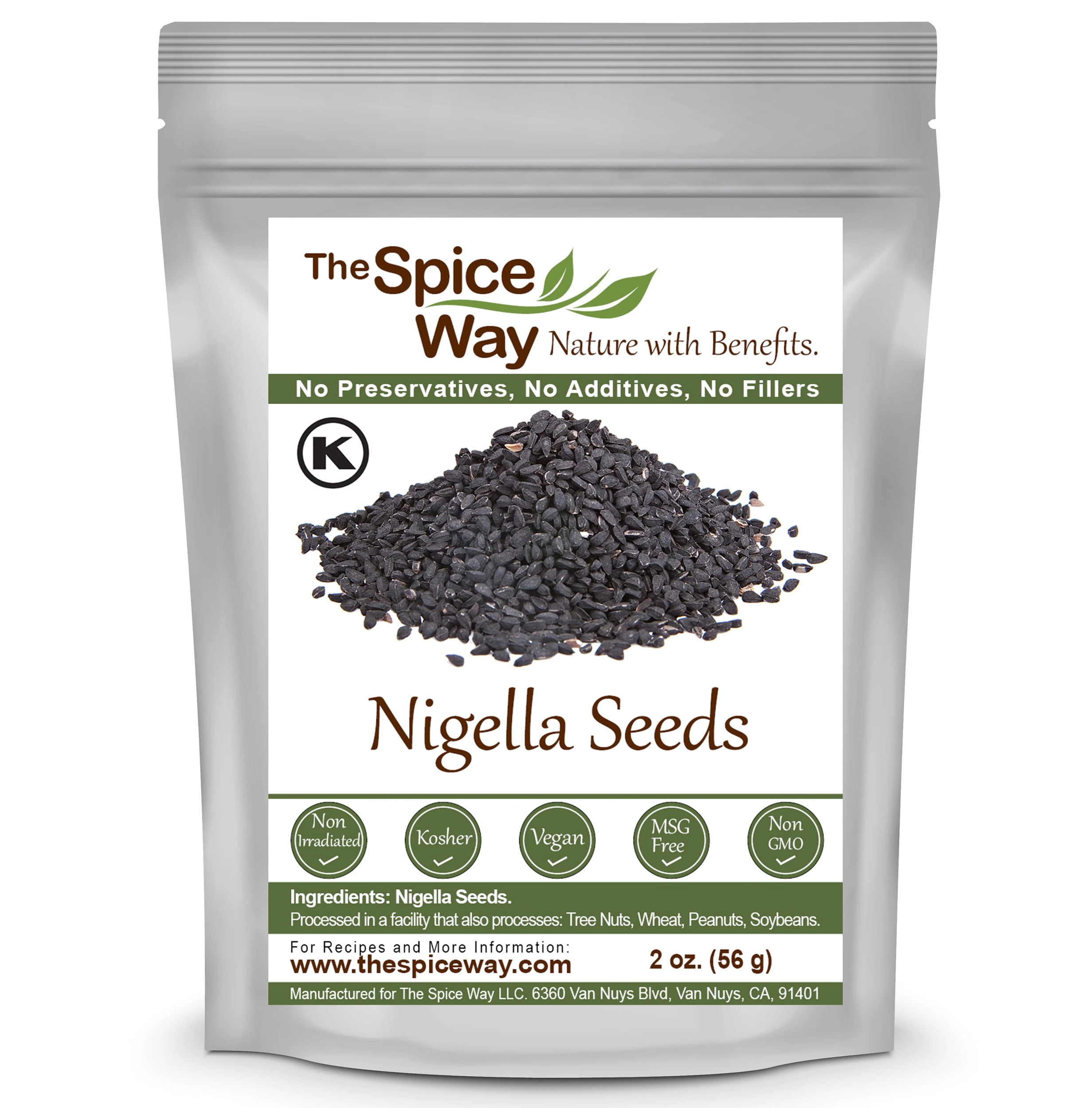 The Spice Way Nigella Seeds - Traditional Middle Eastern & Indian Spice ...