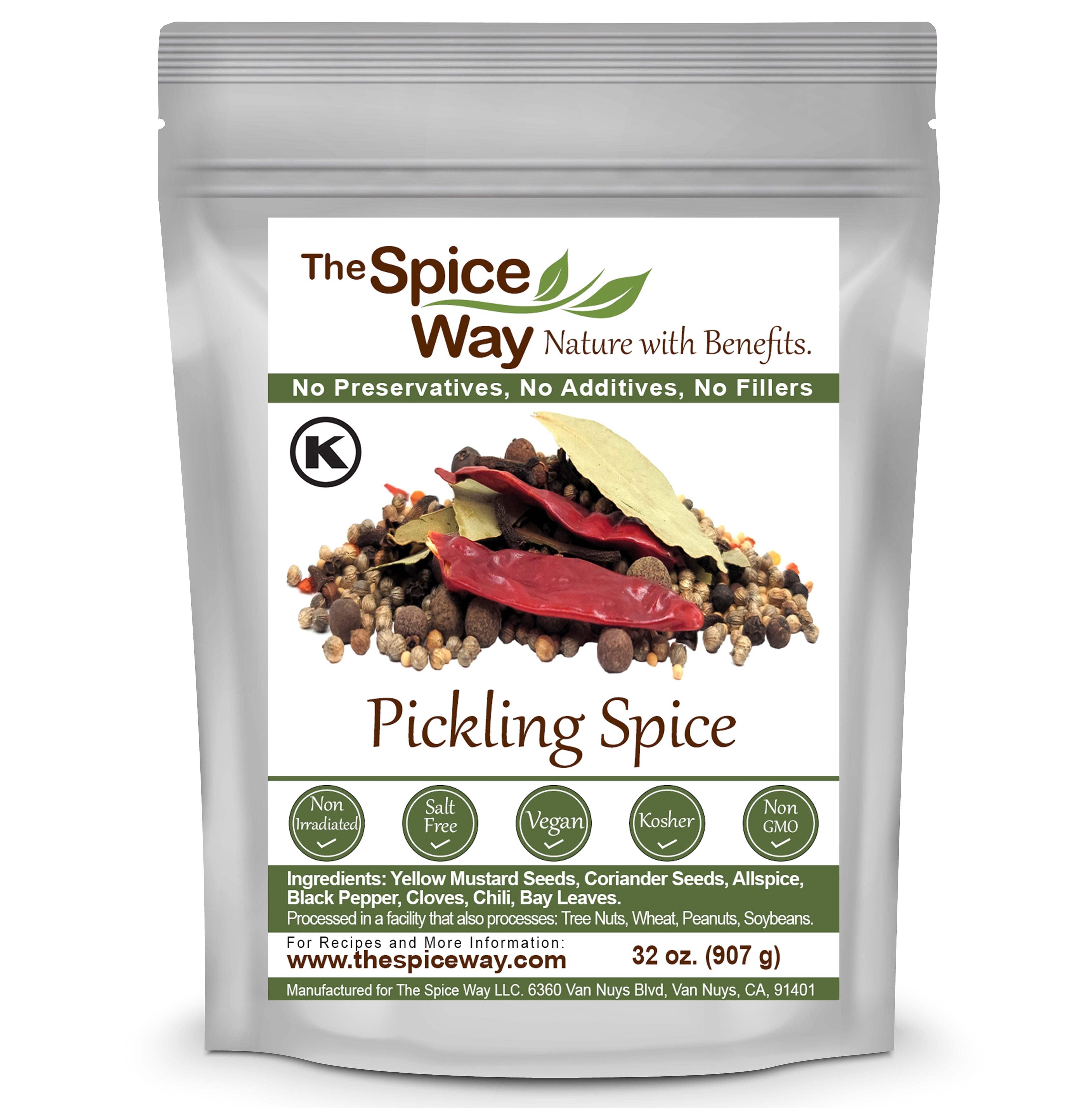 The Spice Way Pickling Spice Blend, For Pickling Vegetables, Beef, and ...