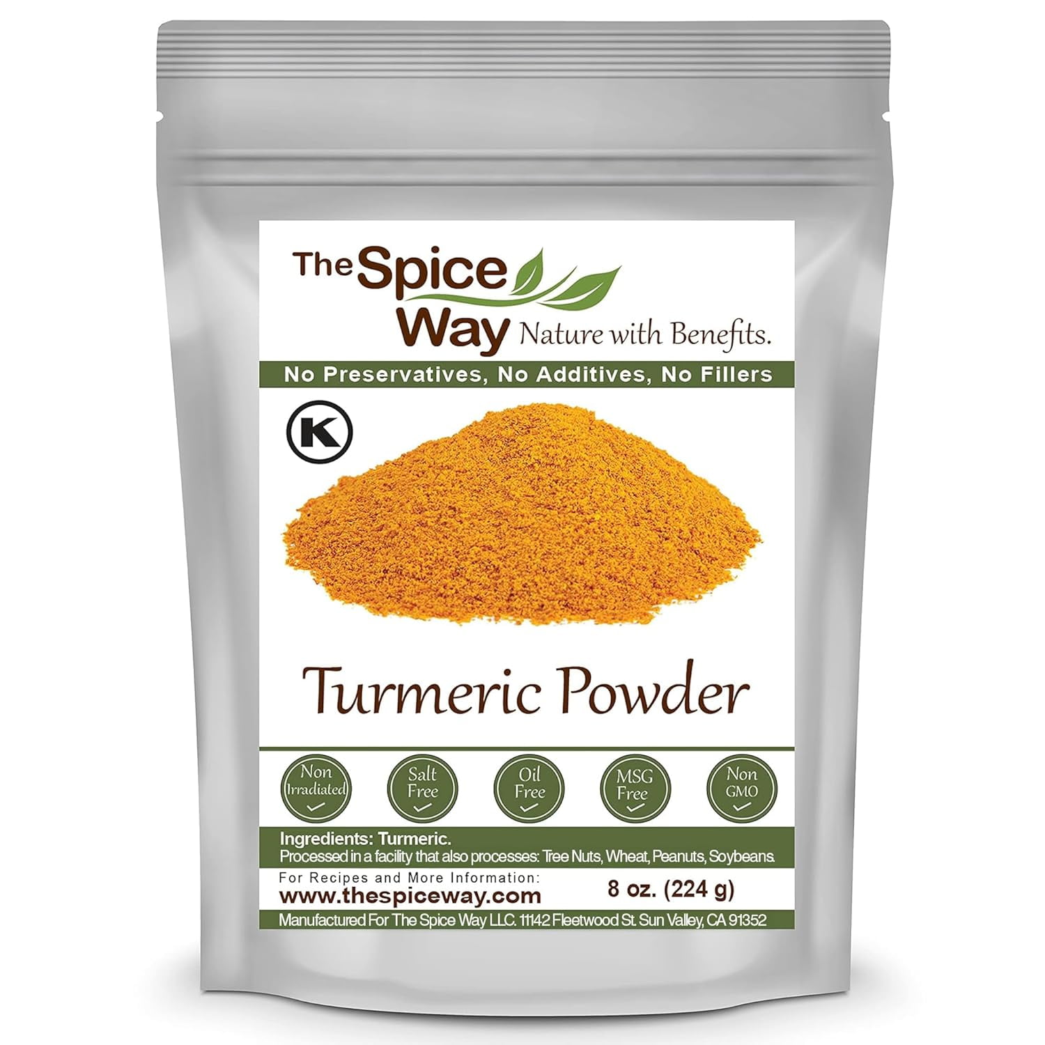 The Spice Way Turmeric Powder - Middle Eastern and Asian Spice Blend ...