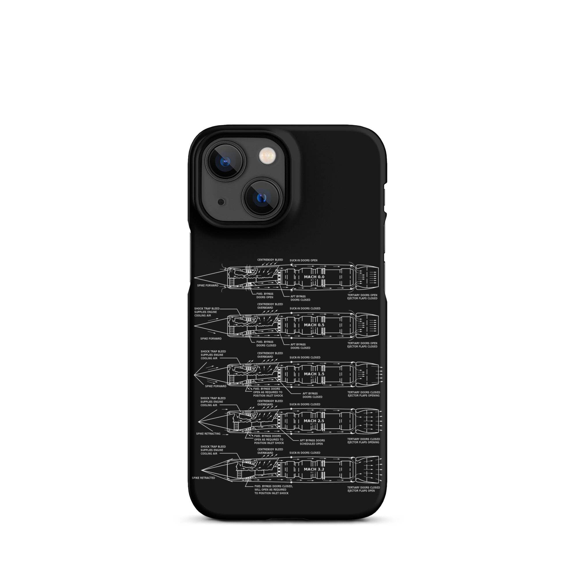 The Spike | SR-71 Blackbird J-58 Engine iPhone Case - Walmart.com