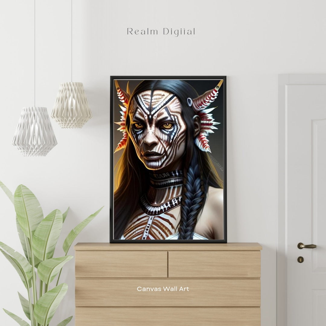 The Spirit of the Skinwalker - Canvas Wall Art - Walmart.com