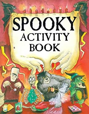 Pre-Owned The Spooky Activity Box : Book, Spider, Vampire Teeth, Bat ...