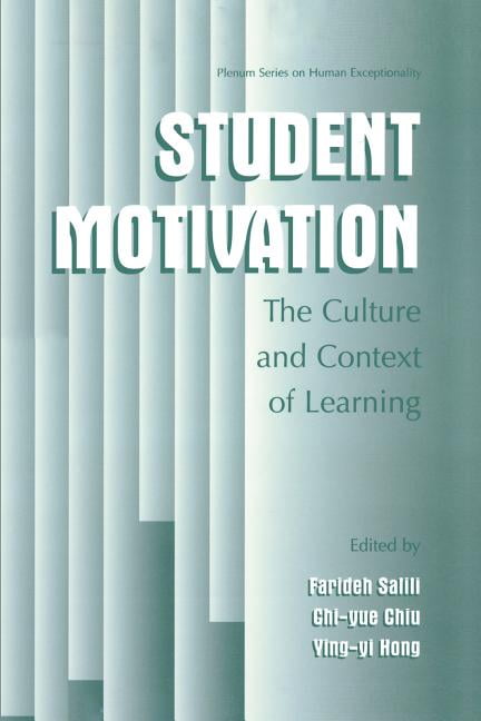 The Springer Human Exceptionality Student Motivation: The Culture and ...