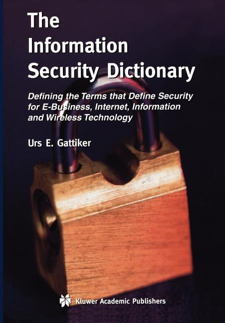 Information Security Dictionary