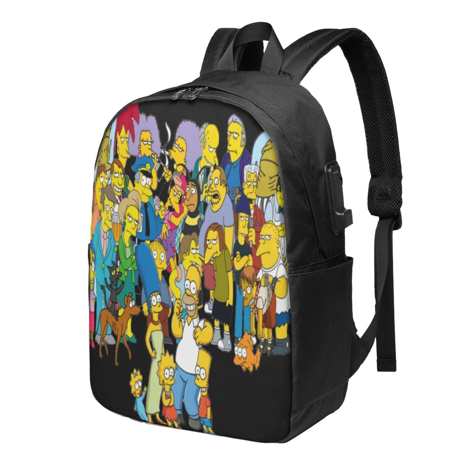 The Springfield Group Bart Backpack Fashion Travel Backpack Laptop Backpack 17 Inch External Usb ...