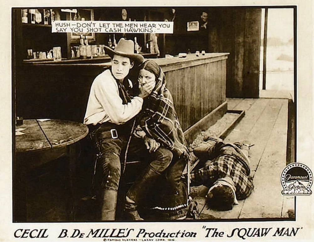 The Squaw Man L-R: Elliott Dexter Ann Little Jack Holt On Lobbycard ...