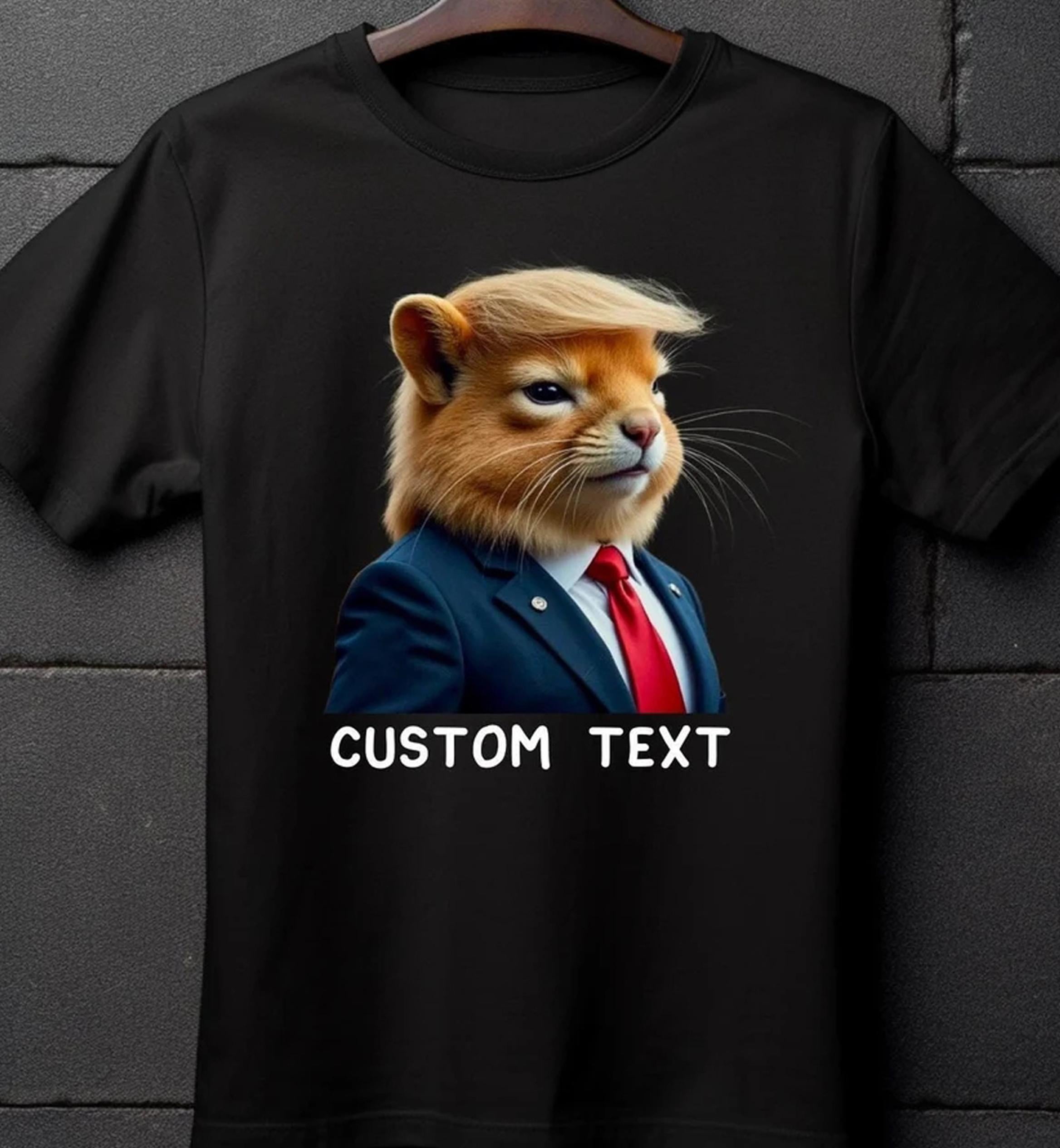 The Squirrel Peanut Shirt Donald Trump Shirt President Trump Shirt 2024 Election Shirt New