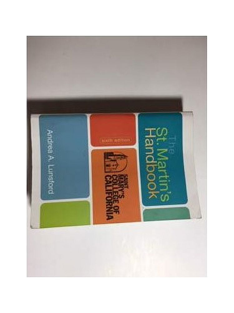 Pre-Owned The St. Martin's Handbook Custom Edition For Saint Mary's ...