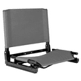 Dreamseats GameChanger Grey Canvas Bleacher Chair Steel Frame Portable ...