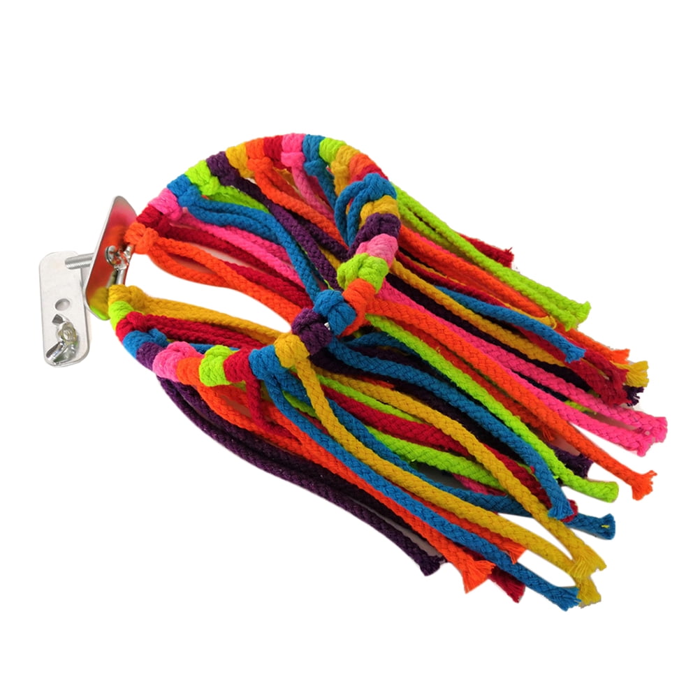 The Stainless Steel Fixed Cotton Chewing Rope Pulling Tool for Parrot ...